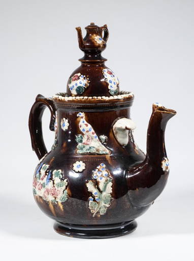 EDWARDIAN MEASHAM BARGE WARE TEAPOT (#0607) on Nov 28, 2022 | Vintage ...
