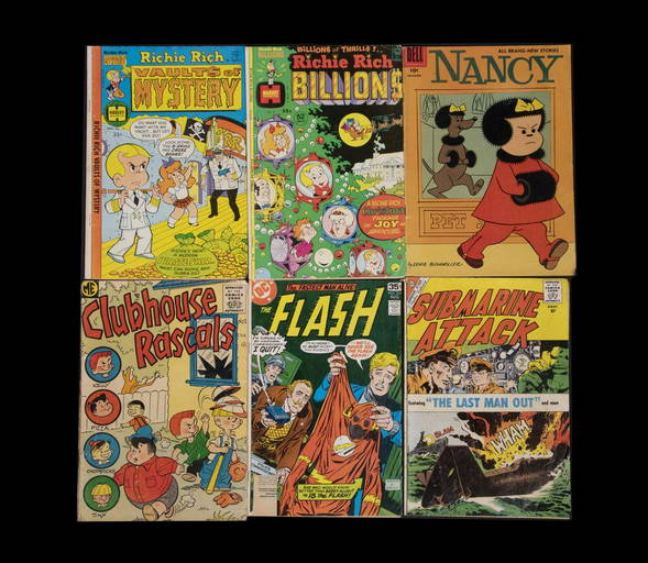(6) Higher Value Comic Books