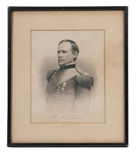 Gen. Sherman's "march To The Sea" Map