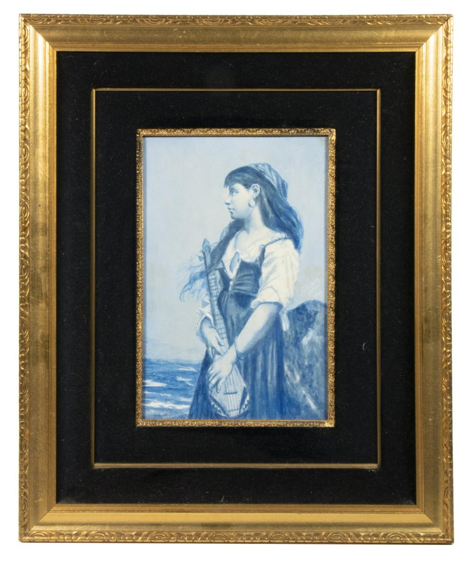 Framed Portrait Tile