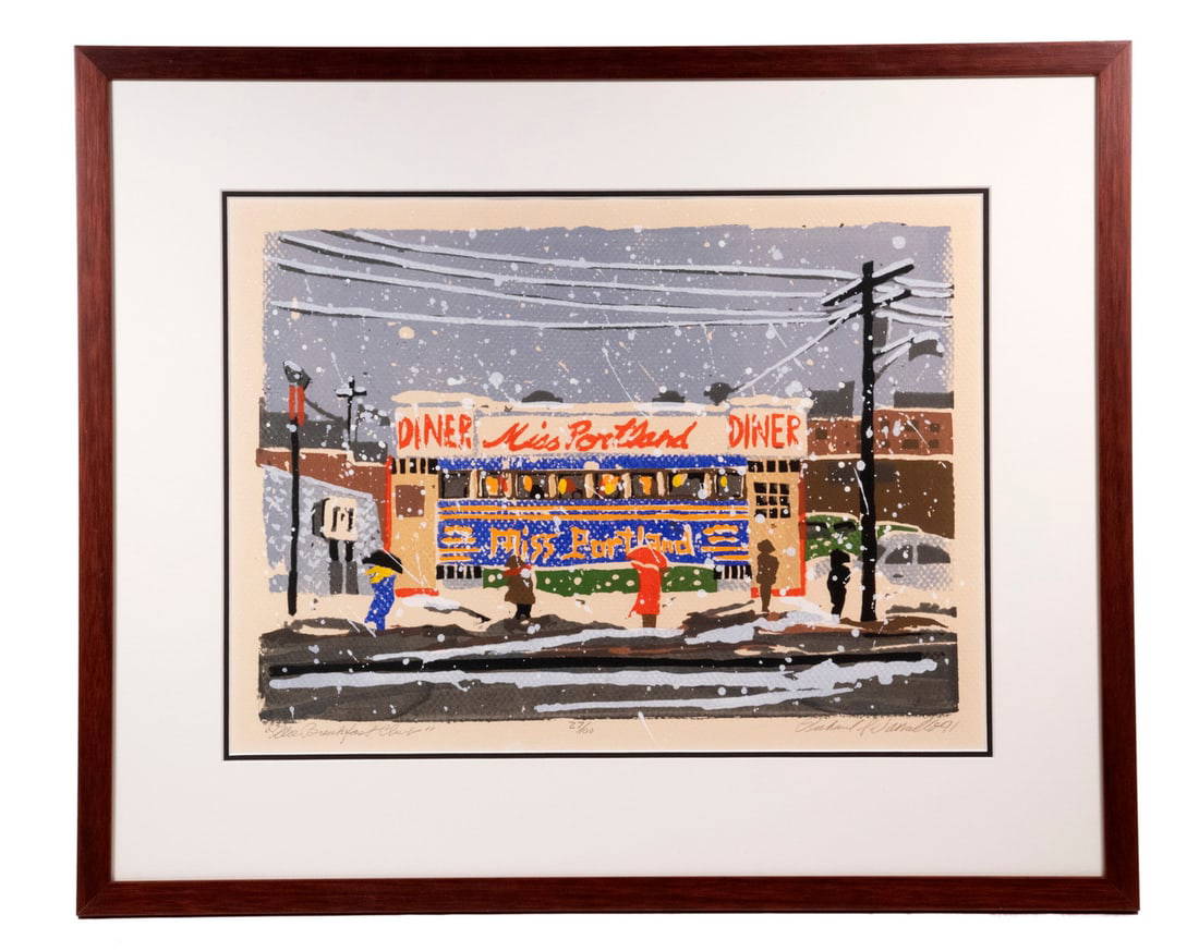 Richard Vassallo (20th C. Maine) Auction