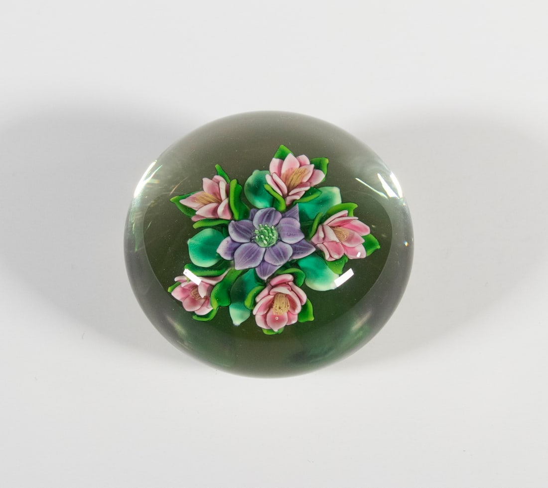 Ken Rosenfeld Art Glass Paperweight Auction