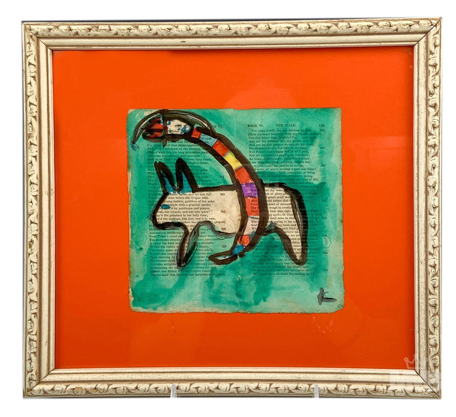 Karl Mullen B1954 Irish Folk Art Outsider Painting