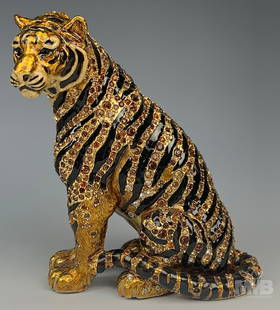 Jay Strongwater Tiger Figurine