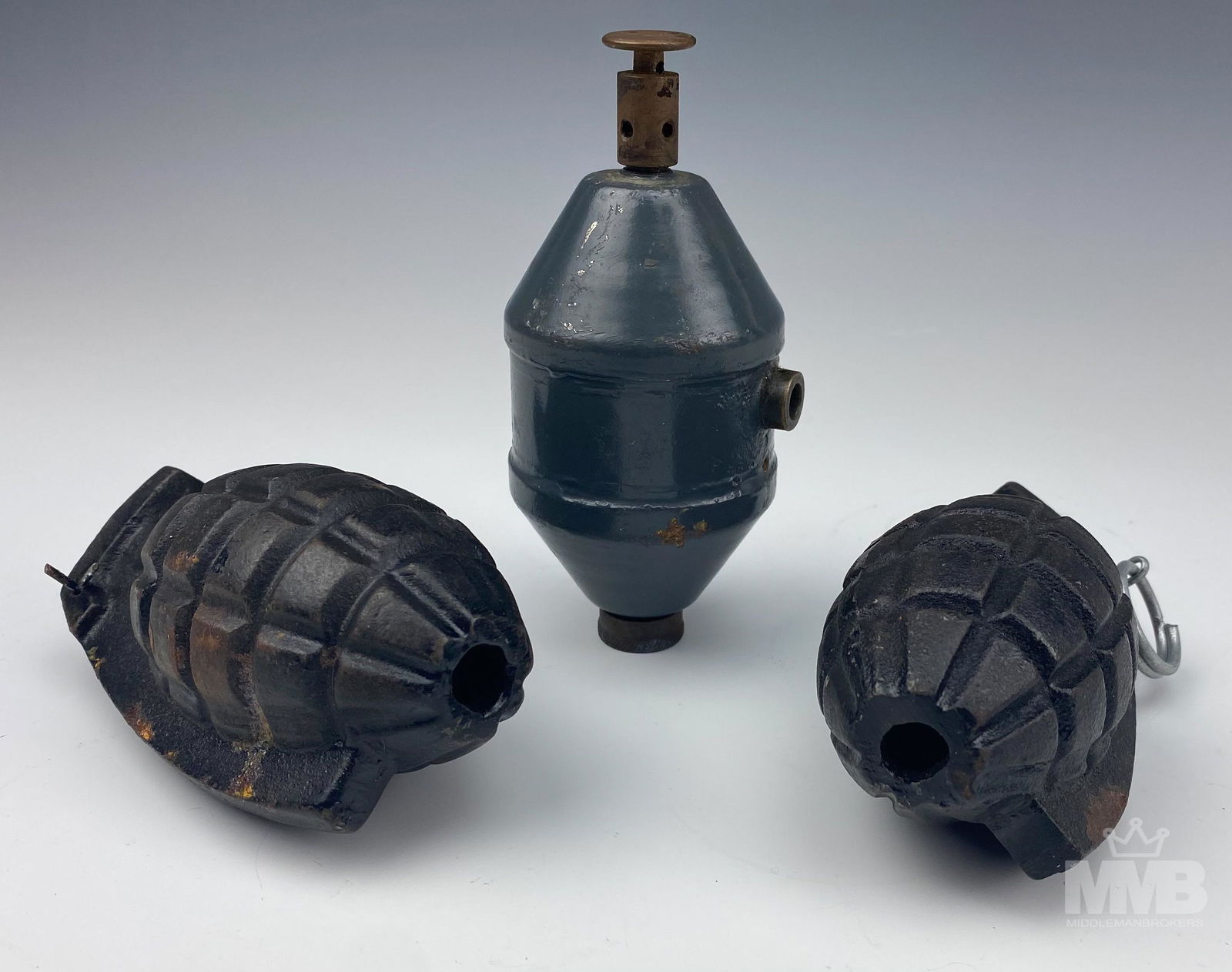 Korean War Practice Inert Dummy Grenade Lot of 3 - May 19, 2021 ...