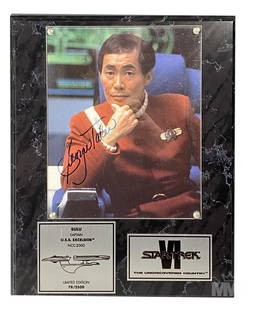 George Takei Signed Autographed 8x10 Photo Star Trek Sulu To Rick Jsa