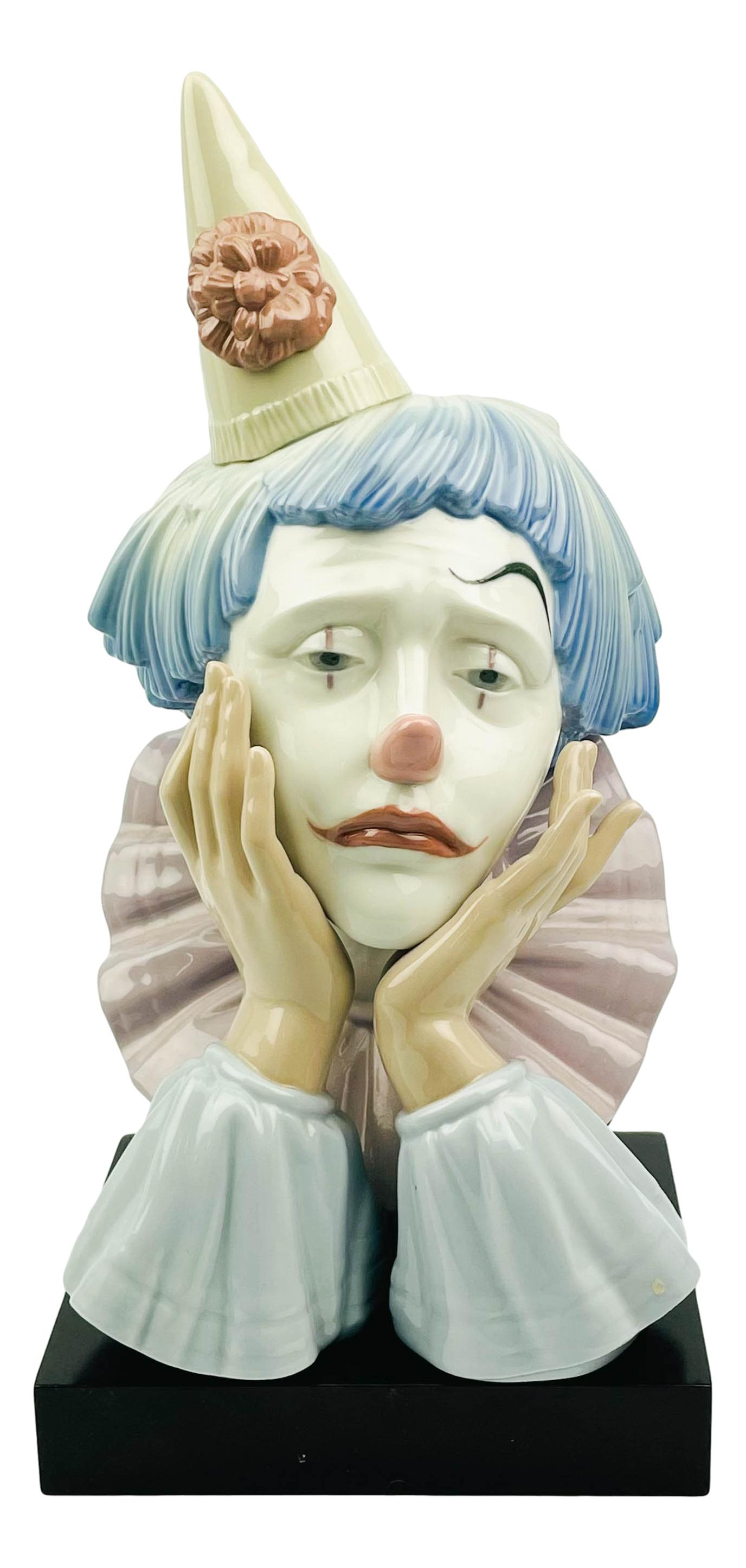 Lladro Spanish Porcelain CLOWN'S HEAD Sculpture - Sep 14, 2022 ...