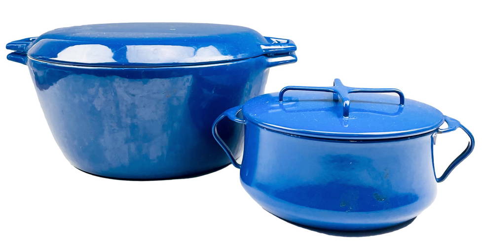 Copco Denmark & Dansk France Lidded Pot 2 pc LOT (#0554) on Jan 11 ...