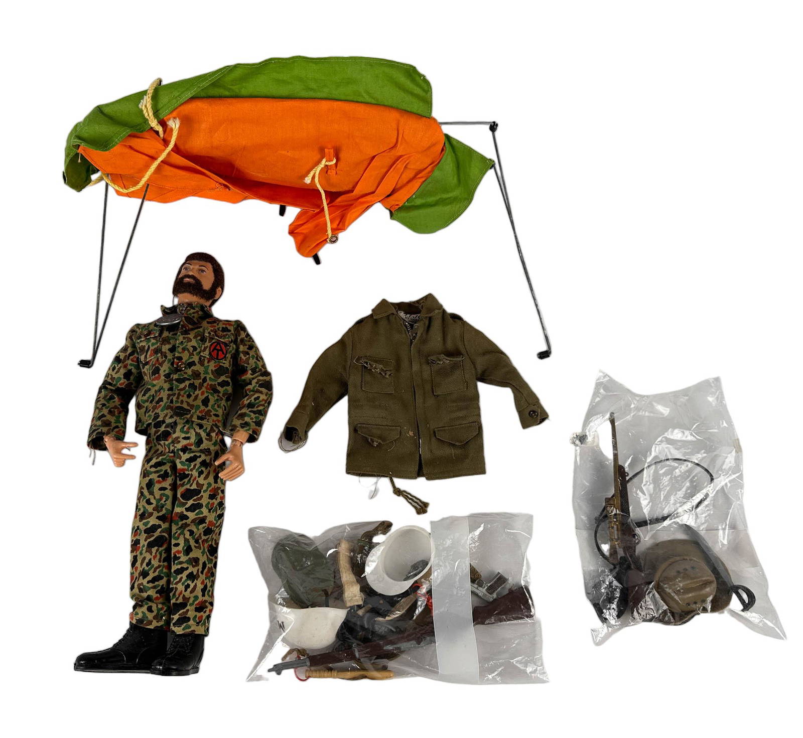 Hasbro Genuine 1970s G.i. Joe Action Figure & Gear Auction