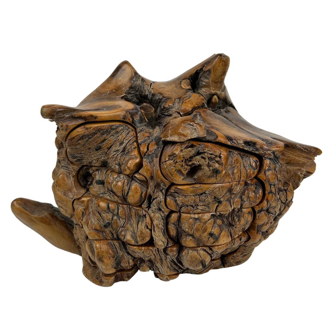 Richard Rothbard Burl Wood Miniature Chest Signed Auction