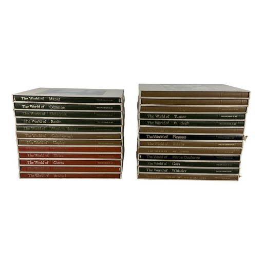 Time Life Library Of Art 25 Volume Book Collection
