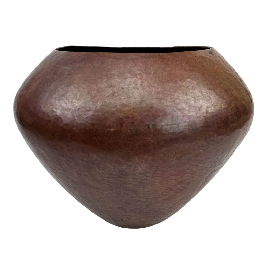 Ramon Ramirez Hand Hammered Copper Vessel Bowl Auction