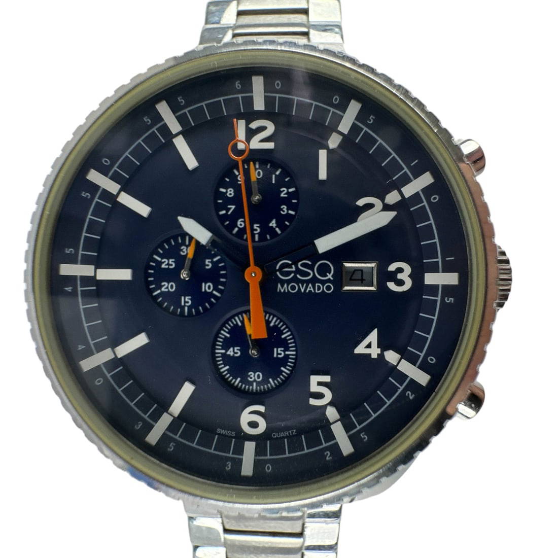 Esq By Movado Men's Chronograph Date Wrist Watch Auction