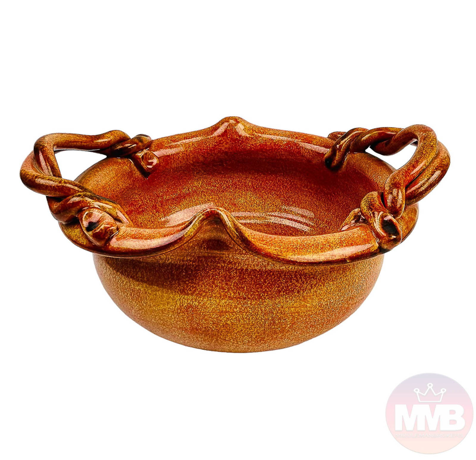 Modigliani Italy Ceramic Art Pottery Serving Bowl Auction