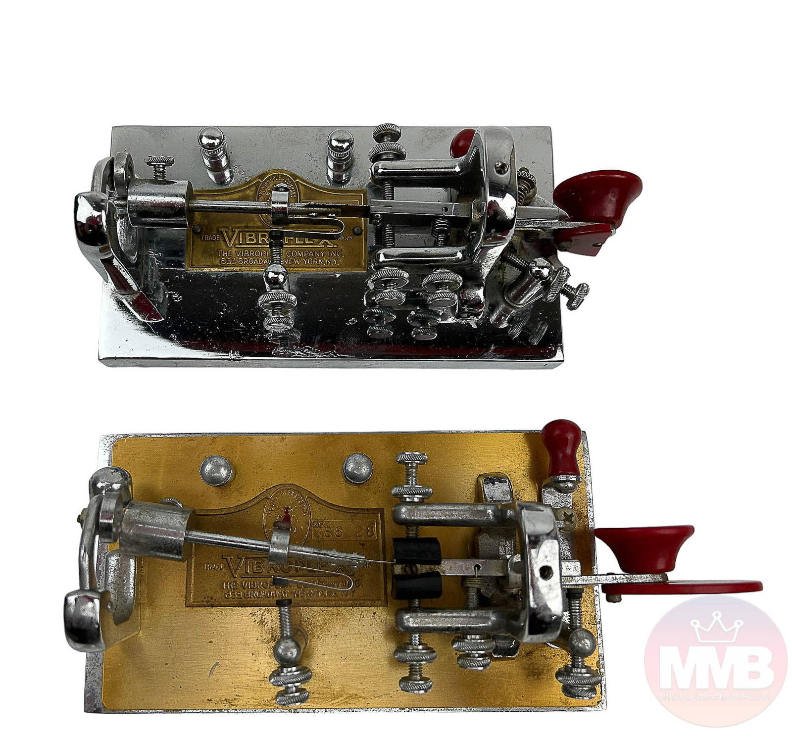 Vibroplex Mechanical Semi Automatic Morse Key Lot Auction