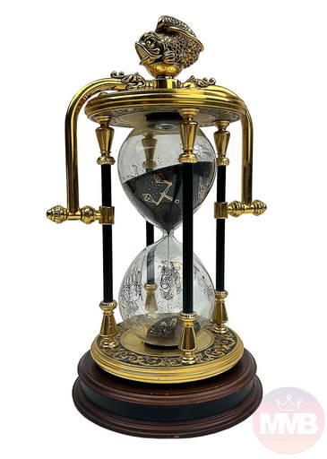 The Franklin Mint Maritime Hourglass Sand Timer