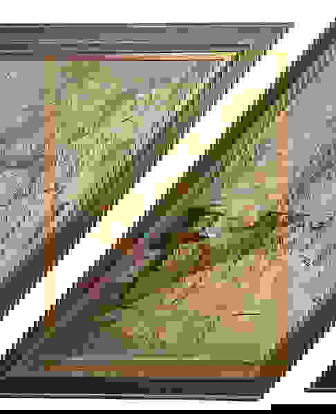 Estrella 20c Figural Bird Surrealist Oil Painting Auction