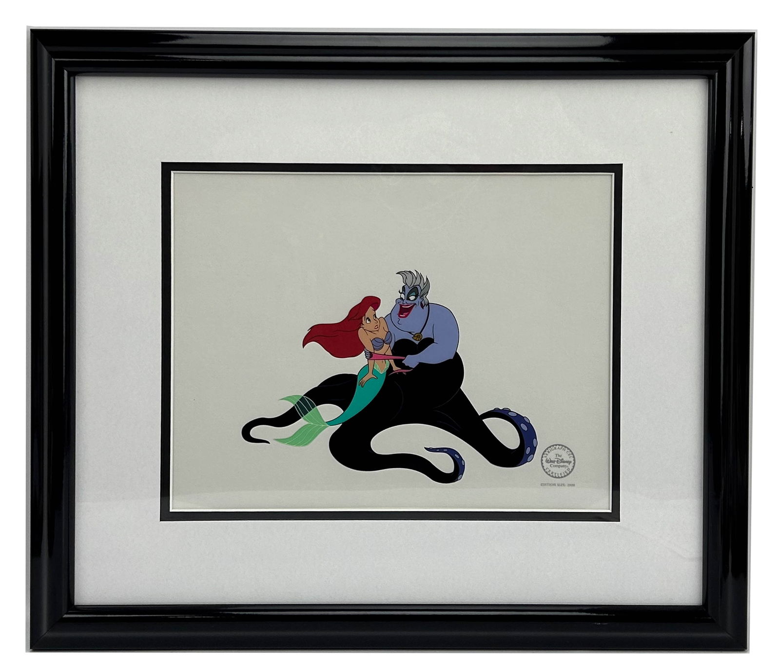 Ariel Production Cel From The Little Mermaid