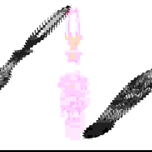 Bohemian Czech Crystal Ruby Red Cut Clear Decanter Auction