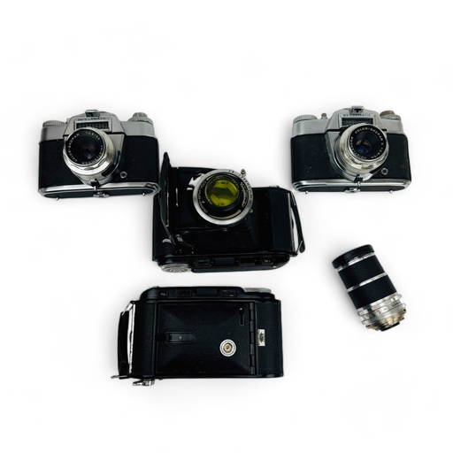 Voightlander Bessamatic & Bessa Folding Camera 4pc