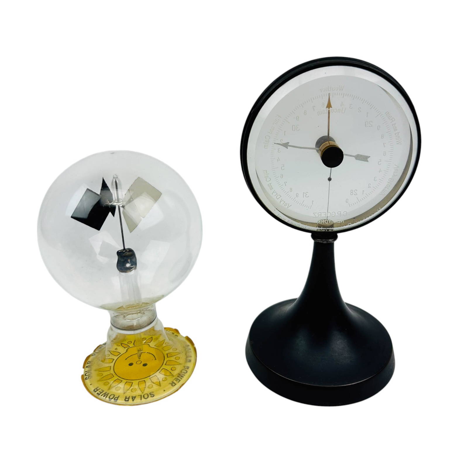 C P Goerz Barometer & Solar Powered Radiometer Lot Auction