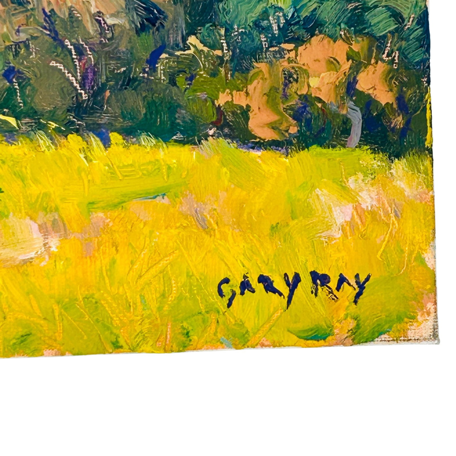 Gary Ray B.1952 Oaks Grove Impressionist Painting Auction