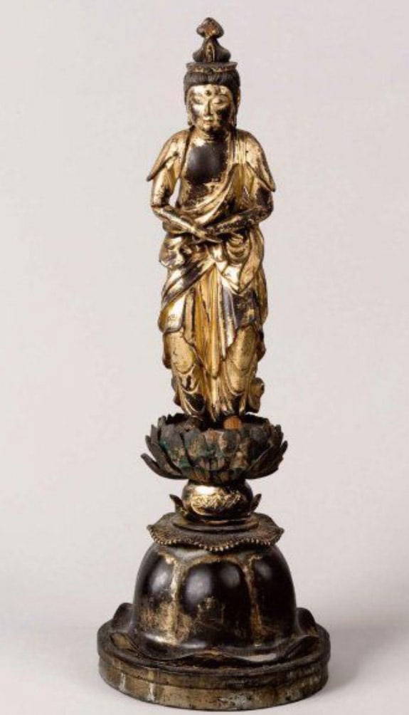 Lacquer Statue Auction