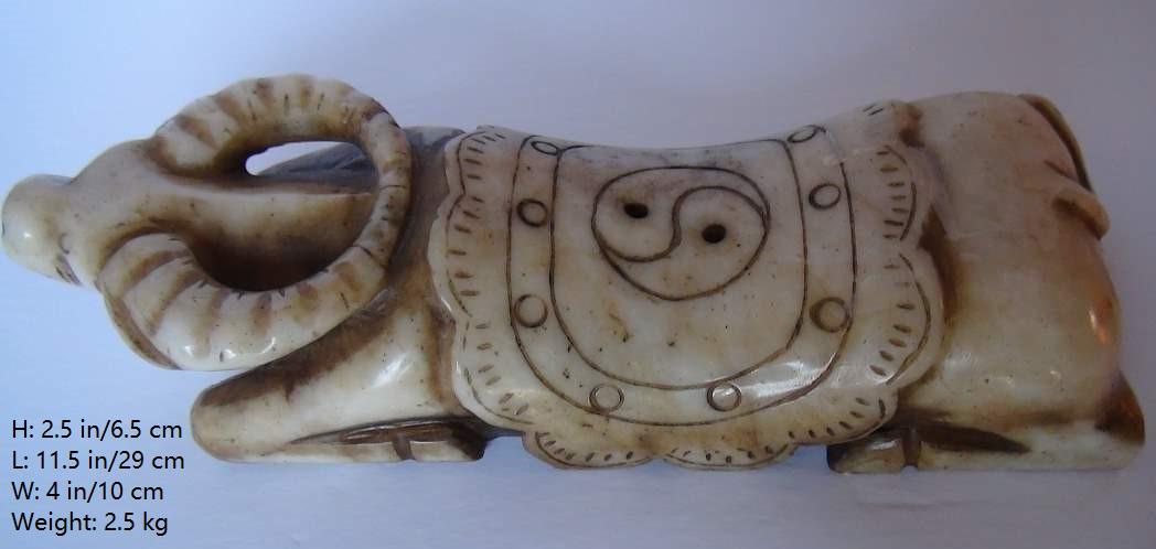 Rare! Chinese Antique Jade Pillow