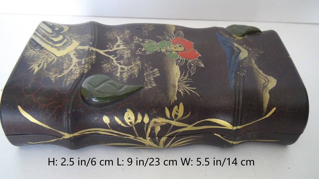 Chinese Antique Brush Inkstone Qing Dynasty Auction