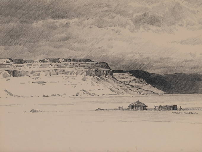 Robert Knudson, "south Of Monument Valley"