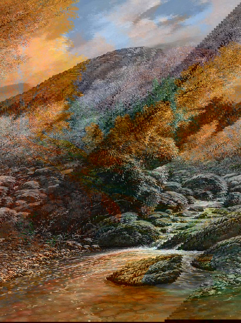 Jorge Tarallo, "autumn Creek" Auction