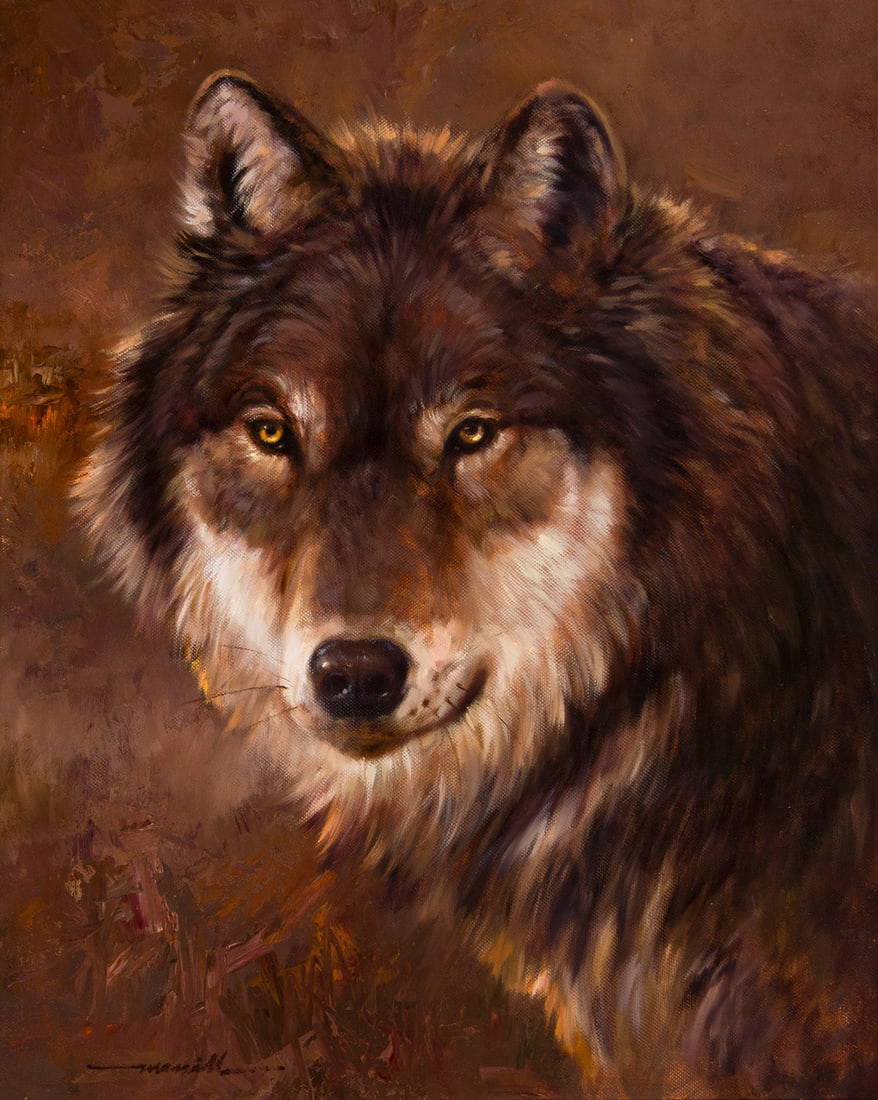 Dave Merrill, "autumn Chill" Auction