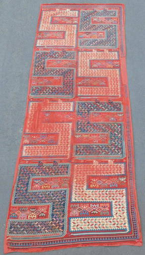 Sileh Dragon Carpet. Antique, Around 150 200 Years