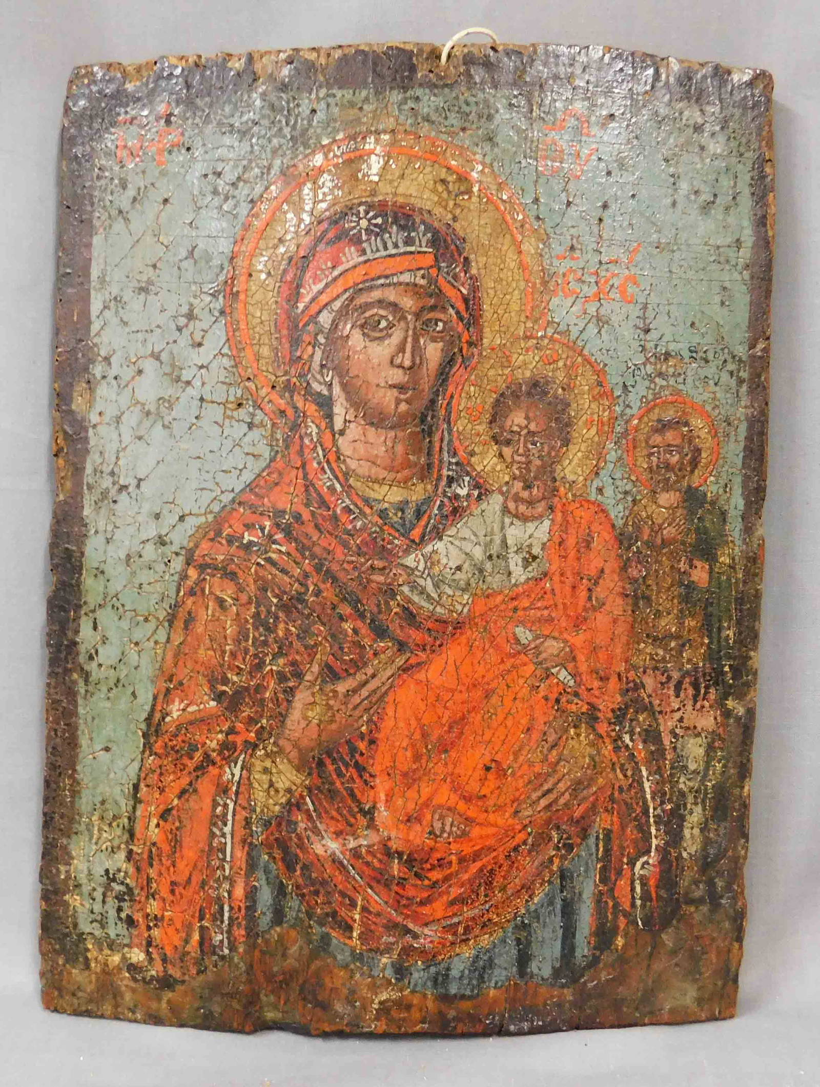 Ikone. Maria Mit Jesuskind. Auction