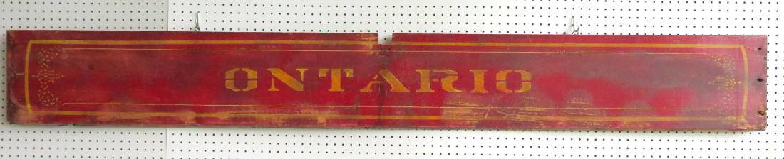 Ontario 1967 Century Farm Sign