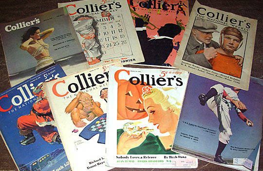 74 Colliers Magazines. 1920s 1930s.