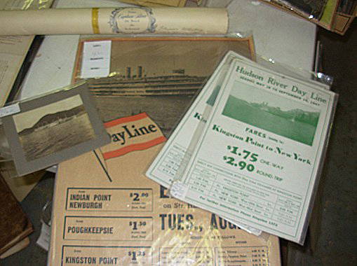 4 C. 1940s 50s Hudson River Dayline Posters