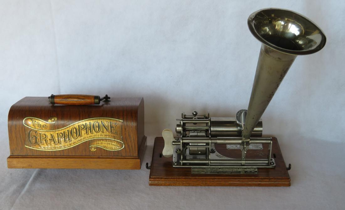 "The Graphophone" manufactured by the American