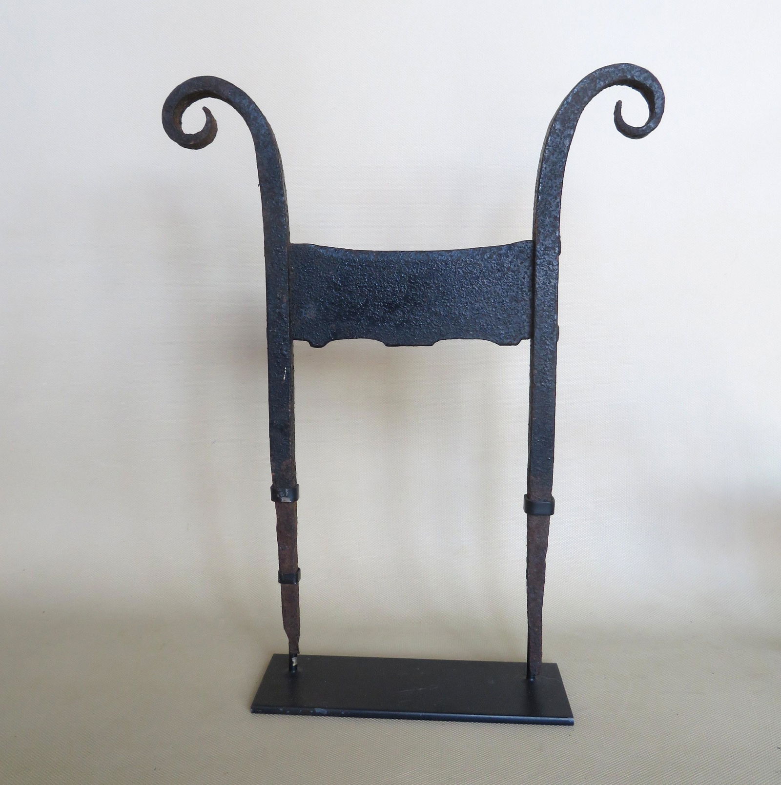 Two hand forged iron boot scrapers, early 19th century. - Jan 04, 2020 ...