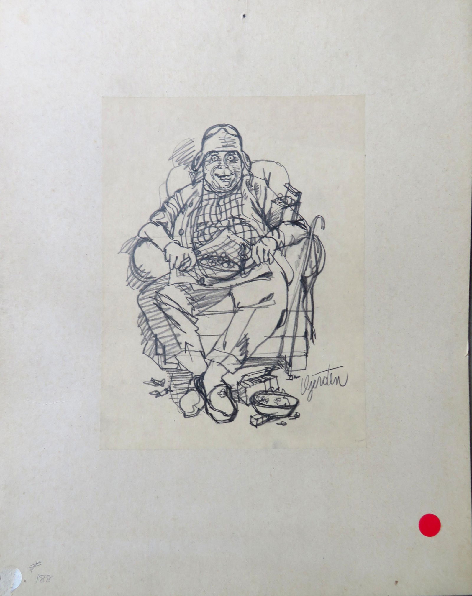 Graphite caricature drawing Gerry Gersten. - Mar 28, 2020 | Hyde Park ...