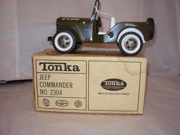 Tonka Jeep Commander Military Version #2304 M.i.b.