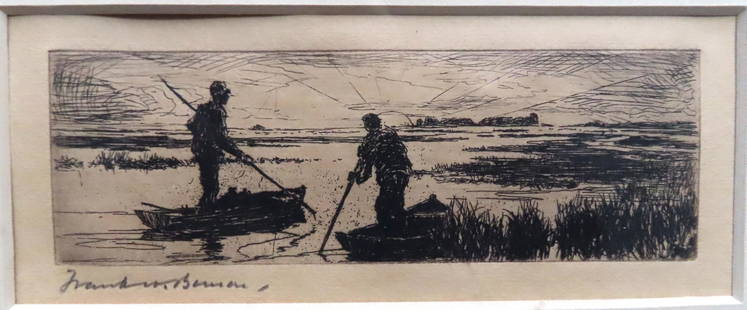 Frank W. Benson Etching