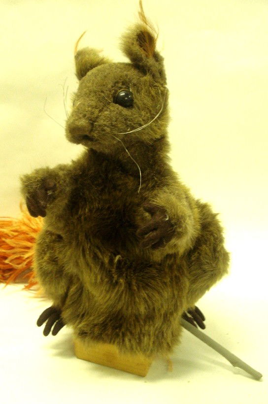 Four Stage Squirrel Hand Puppets.