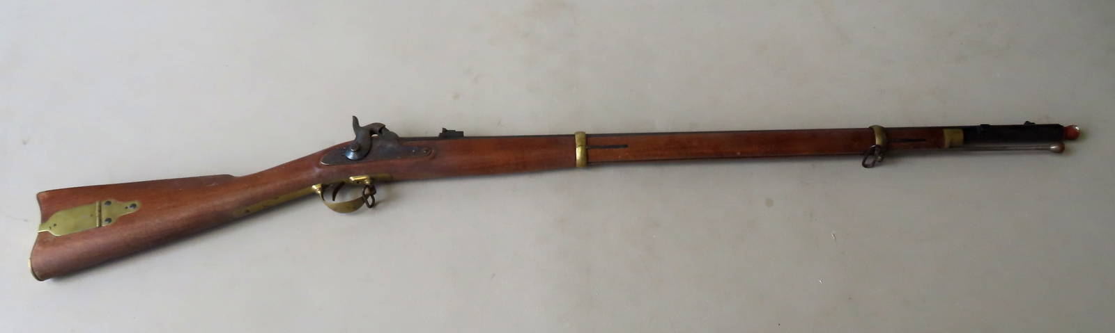 Reproduction Italian Percussion Musket, 58 Caliber, With Ramrod And ...