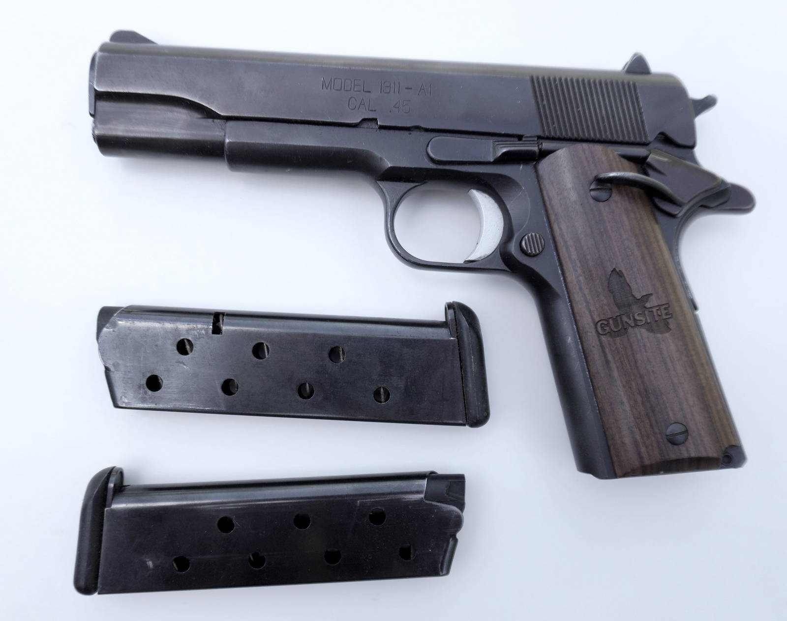 A Springfield Armory Semi-automatic Pistol, Model 1911-a1, 45 Cal. Auction