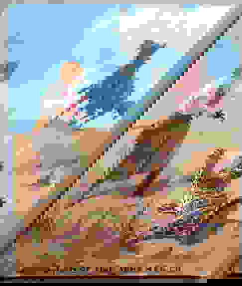 An Original Colt Advertising Poster On Canvas Paper, Titled "colt's ...