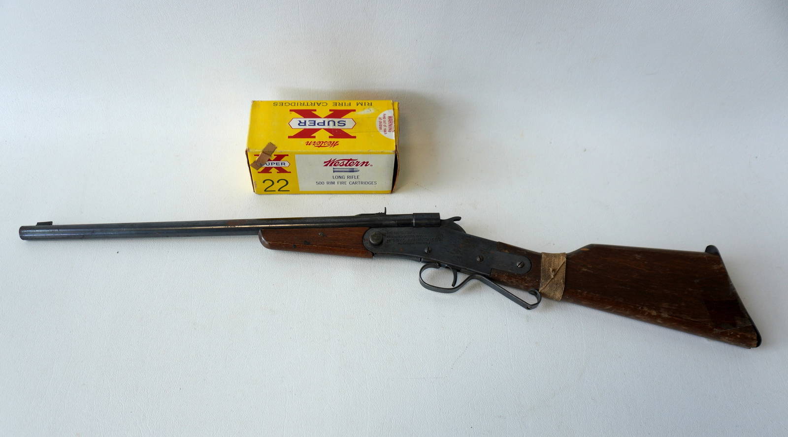 A Child's Single Shot 22 Cal Rifle Signed "the Hamilton Rifle No. 27/22 ...