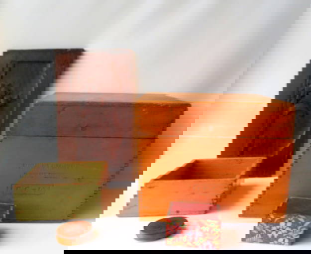 Vintage Boxes Including Explosives, Miniature Snuff Box, Etc.