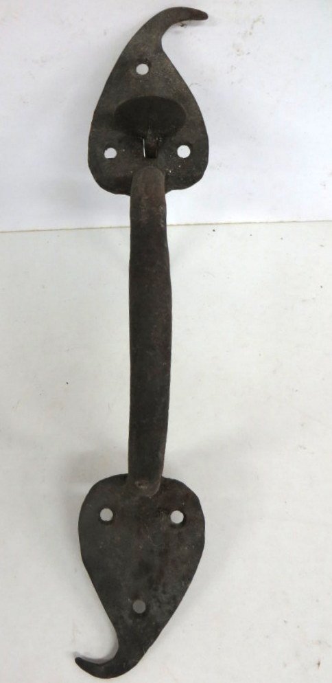 Early Wrought Iron Suffolk Door Latch.