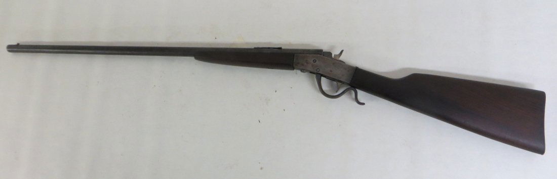 Lever action 22 cal. rifle signed Page-Lewis Model C
